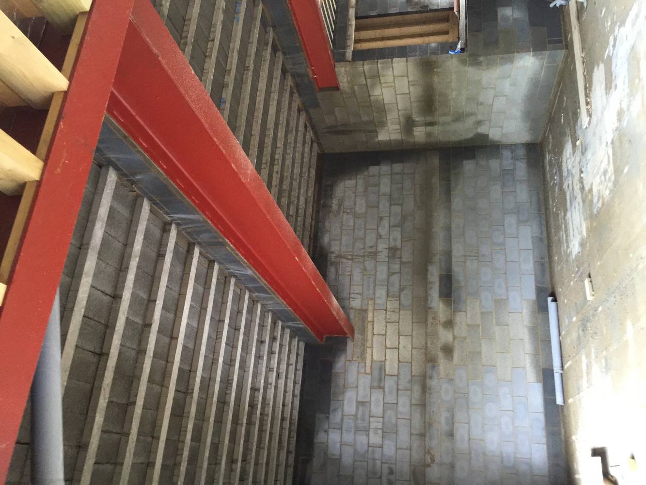 Sedlescombe residence large scale steel supports - LCR Fabrications